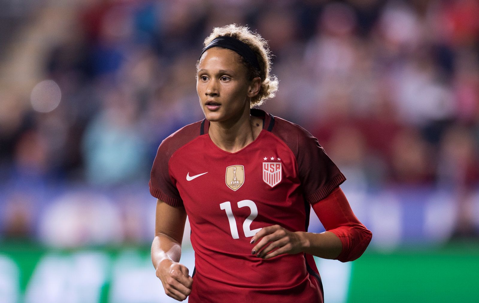 Lynn Williams scores the only goal as the USWNT defeat Germany in their ...
